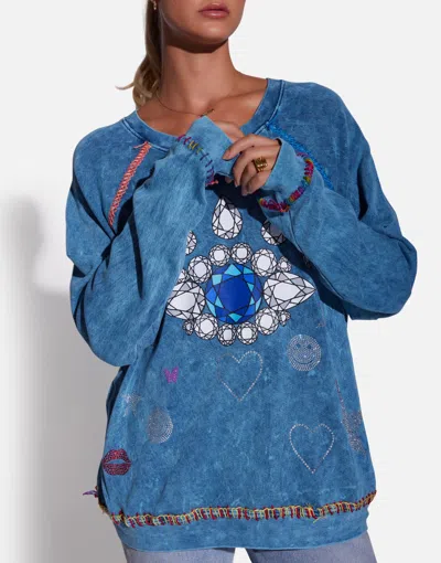 Lauren Moshi X Anela X Diamond Eye In Oceana Acid | ModeSens