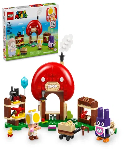 Lego Kids' Super Mario Nabbit At Toad's Shop Expansion Toy Set 71429 ...