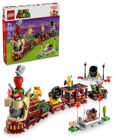 Lego Kids' Super Mario The Bowser Express Train Toy Playset And Mario ...
