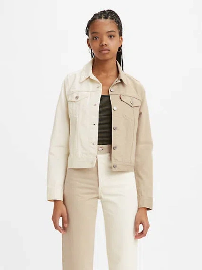 Levi's Original Trucker Jacket In Tan Stonewash | ModeSens