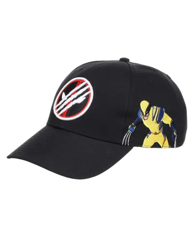 Lids Men's Black Deadpool Wolverine Mvp Adjustable Hat | ModeSens
