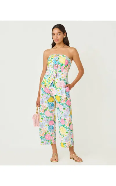 Lilly Pulitzer Mandalay Crop Pant In Multi Lilly Garden | ModeSens