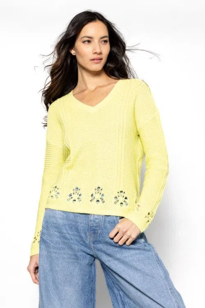 Lisa Todd Boho Bliss Sweater In Limelight | ModeSens