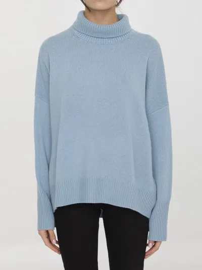 Lisa Yang Heidi Sweater In Blue | ModeSens