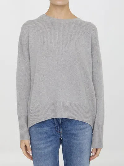 Lisa Yang Mila Sweater In Gray | ModeSens