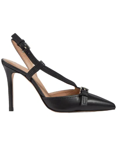 Lk Bennett Annette Leather Pump In Black | ModeSens