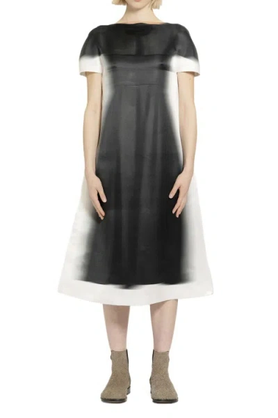 Loewe Woman Black&white Dresses In Black White | ModeSens