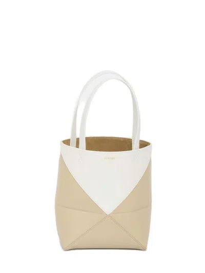 Loewe Mini Puzzle Fold Tote Bag In Multi | ModeSens