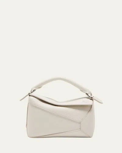 Loewe Puzzle Edge Small Top-handle Bag In Soft Grained Leather In Soft ...