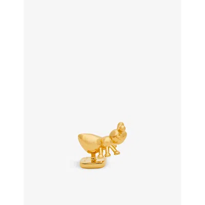 Loewe Womens Gold Ant Brass Pin | ModeSens