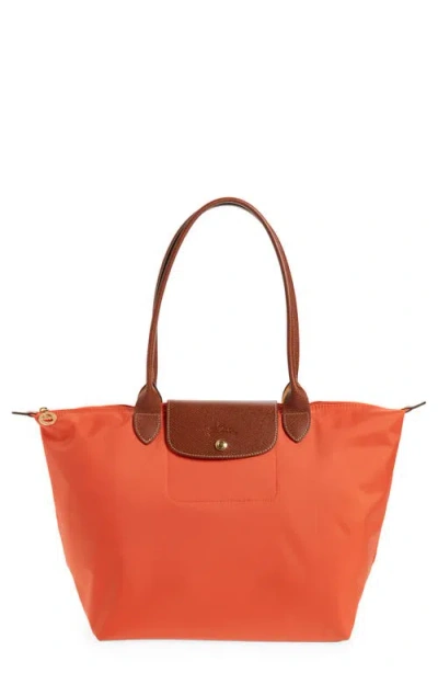 Longchamp Large Le Pliage Tote In Orange/orange | ModeSens