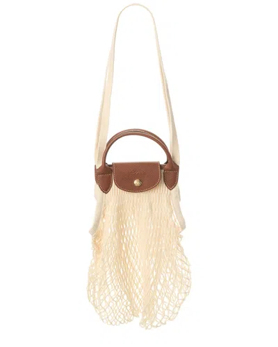 Longchamp Le Pliage Filet Large Mesh Bag In Beige | ModeSens