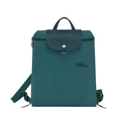 Longchamp Le Pliage Folding Backpack In Blue | ModeSens