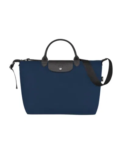 Longchamp Le Pliage Small Crossbody Bag In Blue | ModeSens