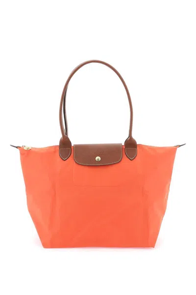 Longchamp Le Pliage Original L Tote Bag In Orange | ModeSens
