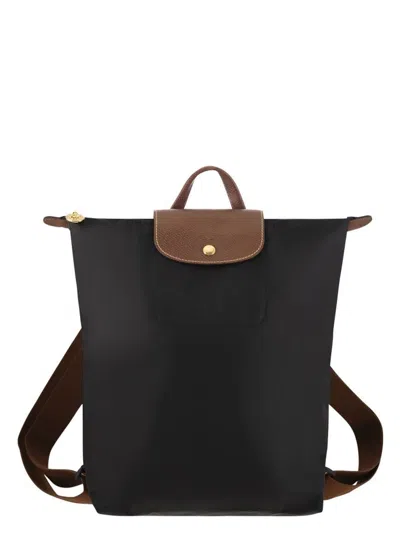 Longchamp Le Pliage Original M - Canvas Backpack In Black | ModeSens