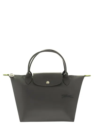 Longchamp Le Pliage Small Top Handle Bag In Grey | ModeSens