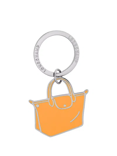 Longchamp Key Rings Le Pliage In Apricot | ModeSens