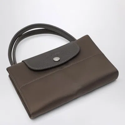 Longchamp Terra Coloured Shopping Bag M Le Pliage Green In Purple ...
