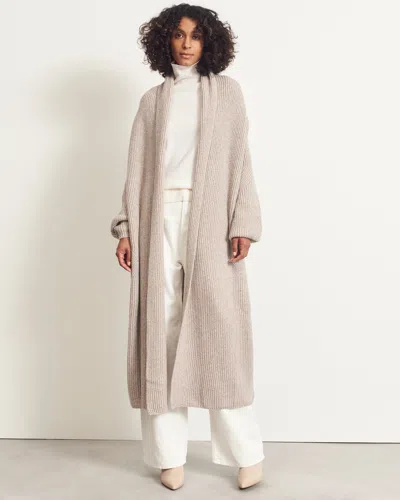 Loop Cashmere Women's Beatrice Long Ribbed Cashmere Cardigan In ...