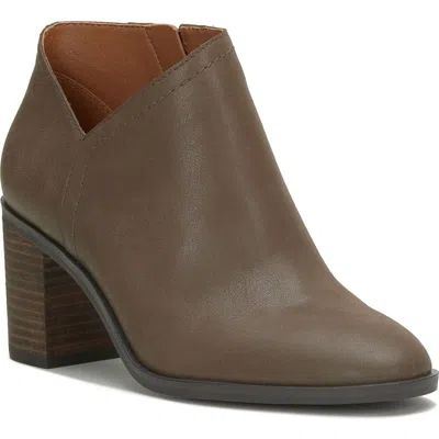 Lucky Brand Panally Block Heel Bootie In Carafe | ModeSens