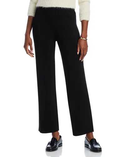 Lucy Paris Grayson Knit Pants In Black | ModeSens