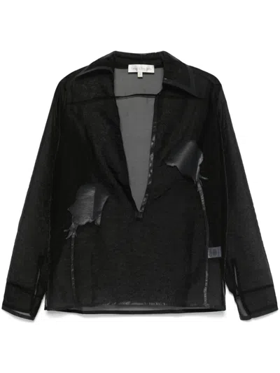 Ludovic De Saint Sernin Alan Shirt In Black | ModeSens