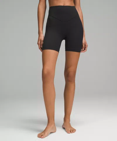 Lululemon Breezethrough High-rise Shorts 6" In Black | ModeSens