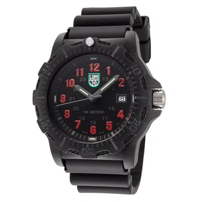 Luminox Men's Manta Ray Carbonoxmm Quartz Watch In Black | ModeSens