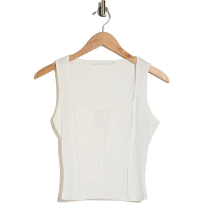 Lush Seam Detail Tank In Off White | ModeSens