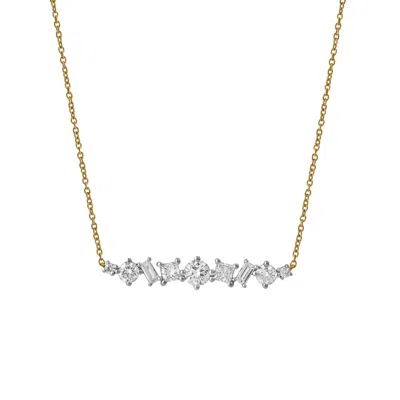 Luvmyjewelry Oryssa 14k Gold Lab Grown Diamond Necklace | ModeSens