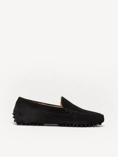 M. Gemi The Felize Shearling In Black | ModeSens