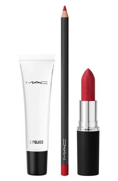 Mac Cosmetics Claim To Fame Lipstick, Lip Liner + Lip Gloss Trio Gift ... Mac Cosmetics Claim To Fame Lipstick, Lip Liner + Lip Gloss Trio Gift ...