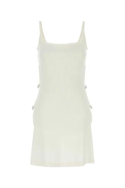 Mach & Mach Dress In White | ModeSens