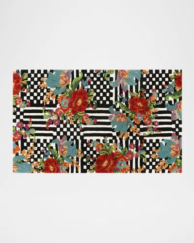 Mackenzie-childs Courtly Flower Market Rug, 3' X 5' In Multi | ModeSens