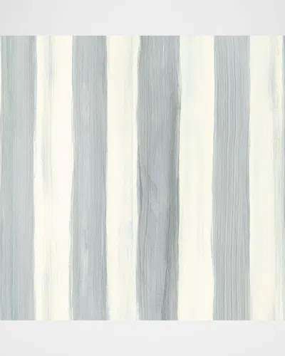 Mackenzie-childs Sterling Stripe Wallpaper, 20.5" X 32.8' In Multi ...