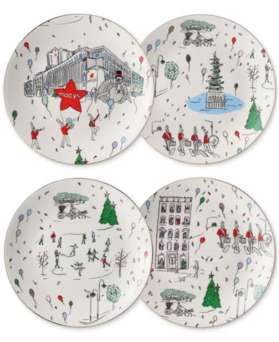Macy's Thanksgiving Day Parade Plates, Set Of 4, Created For In Open ...