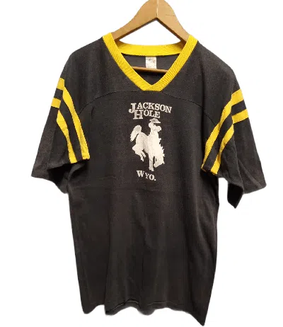 Pre-owned Made In Usa X Vintage Teesjackson Hole Vintage Raglan Shirt ...