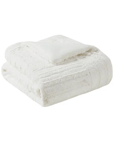 Madison Park Arctic Ultra Plush Down Alternative Throw In White | ModeSens