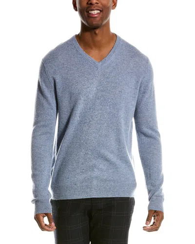 Magaschoni Tipped Cashmere Sweater In Grey | ModeSens