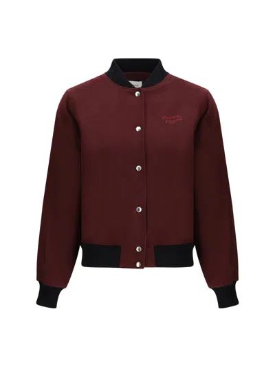 Maison Kitsuné Jackets In Red | ModeSens