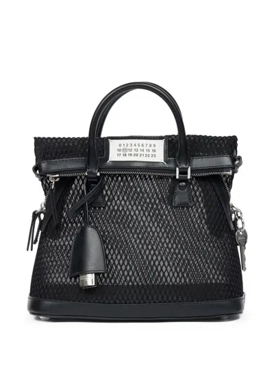 Maison Margiela 5ac Classique Mini Tote Bag In Black | ModeSens