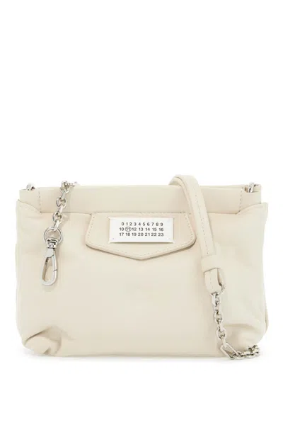 Maison Margiela Mini Glam Slam Red Carpet Crossbody Bag In Greige ...