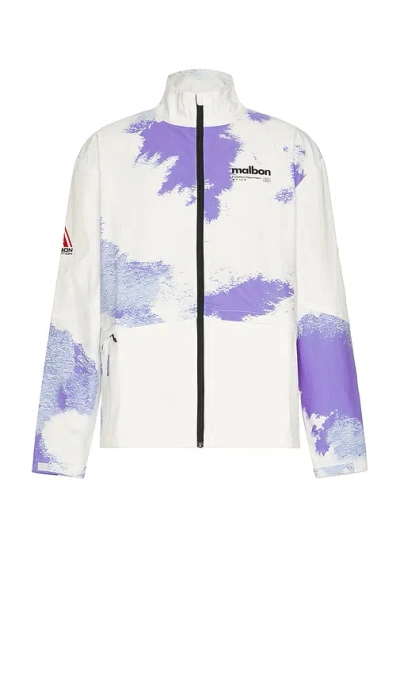 Malbon Golf Alpine Jacket In Ice & Ice Camo | ModeSens