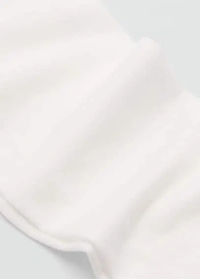 Mango Basic Colour Tights White | ModeSens