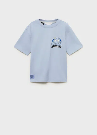 Mango Kids' Brawl Stars T-shirt Sky Blue | ModeSens