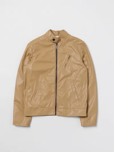 Manuel Ritz Coat Kids Color Brown | ModeSens