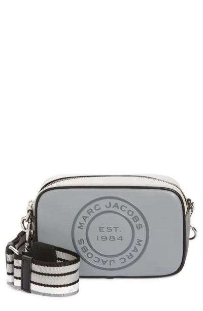 Marc Jacobs Flash Leather Camera Crossbody Bag In Rock Grey Multi ...
