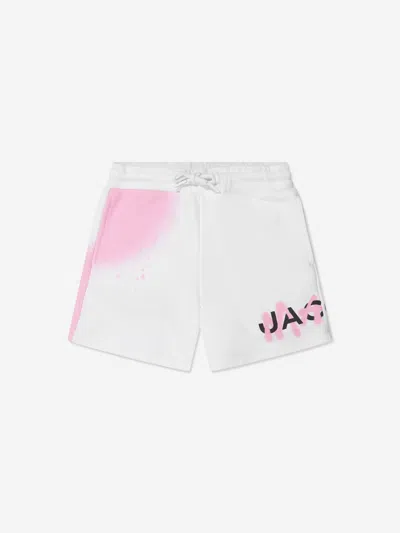 Marc Jacobs Kids' Girls Spray Spots Shorts In White | ModeSens