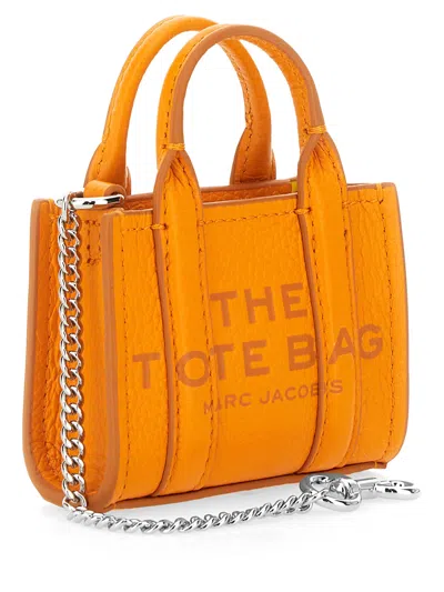 Marc Jacobs Women's The Tote Dwarf Keychain In Orange | ModeSens